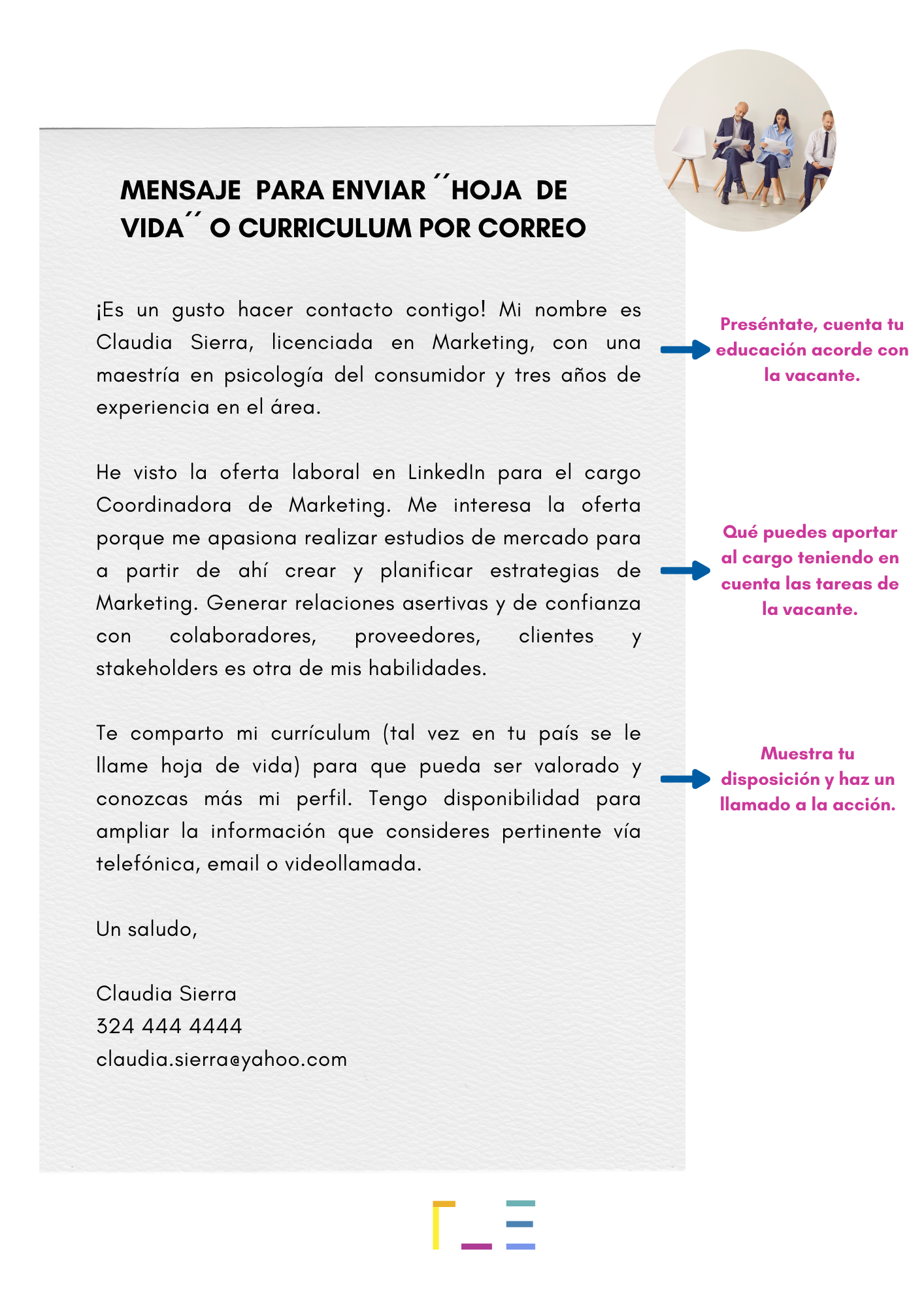 5 Ejemplos De Email Para Enviar Curriculum Escribir Un Email Para